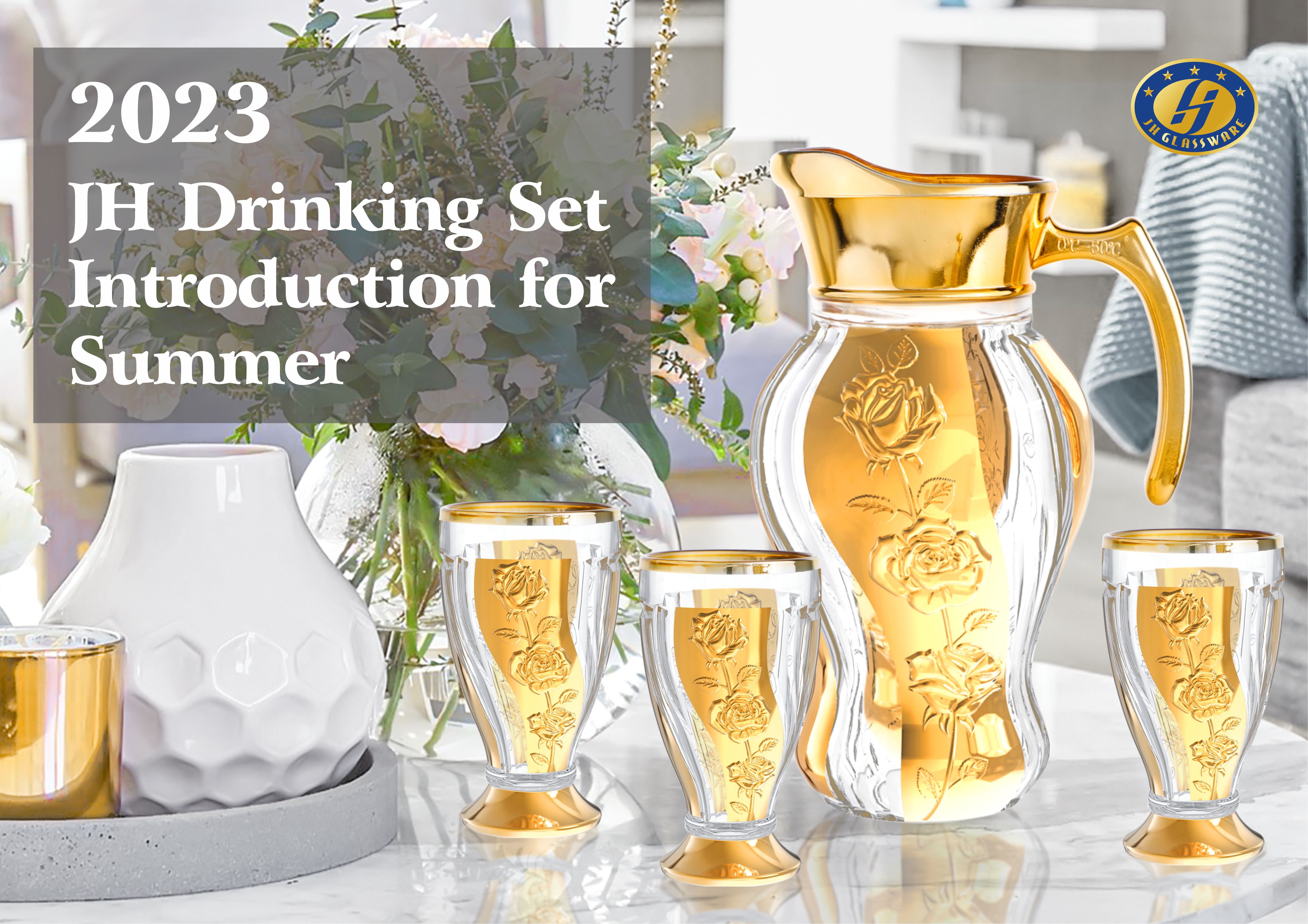 7PCS Drinking Set-DRINKWARE-Jh Glassware-Jh Glassware