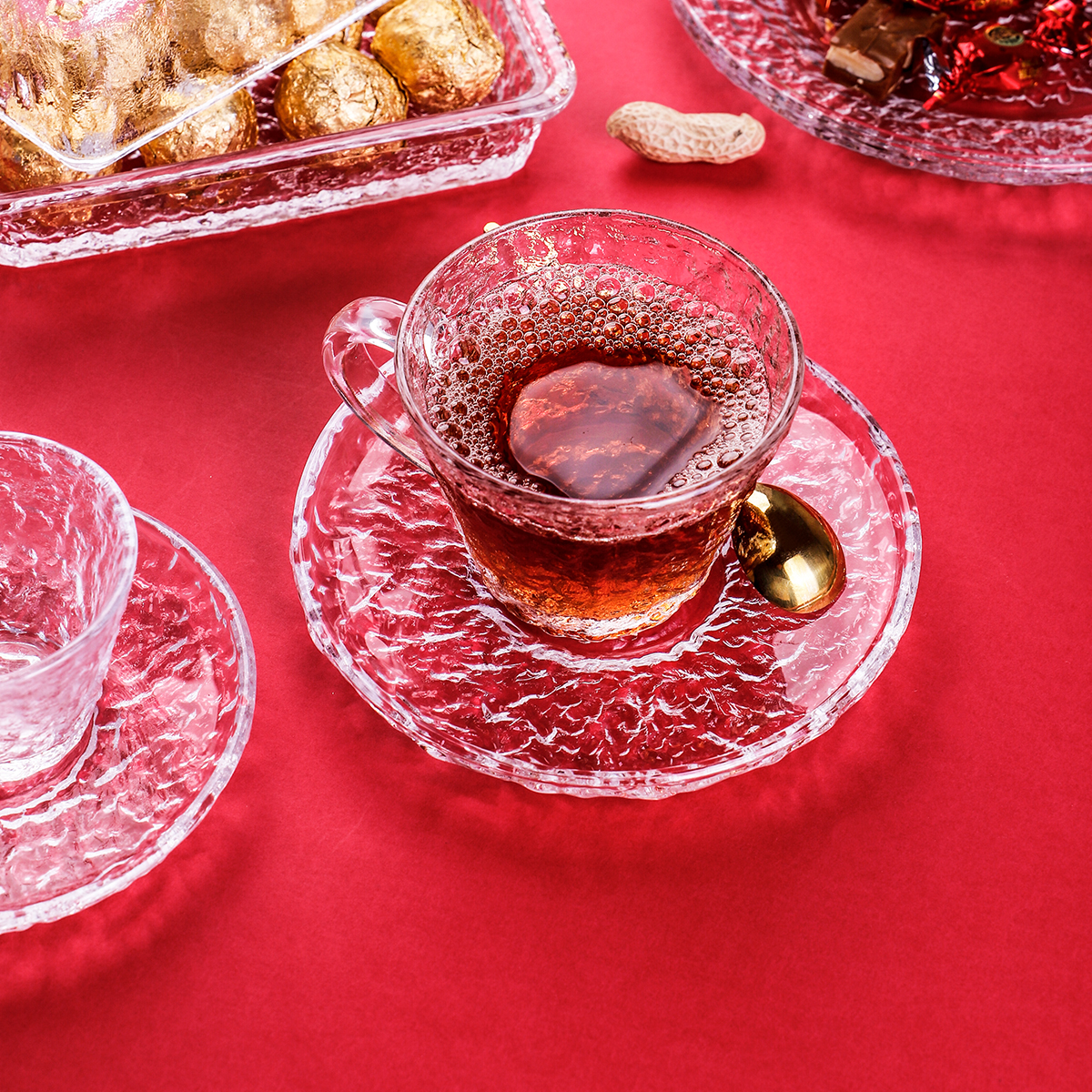 GLASS TABLEWARE SET-GLASS TABLEWARE-Jh Glassware-Jh Glassware